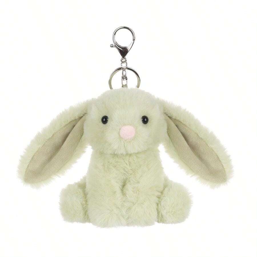 Lamb Matcha Bunny Cute Keychain, Soft Stuffed Plush Keychain Toys For ...