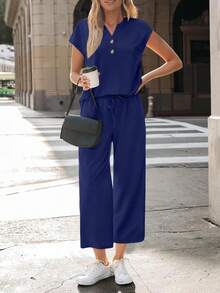 Two Piece Lounge Sets For Women Spring Vacation Beach Travel Airport ...