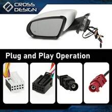 Left Side Mirror Heated Blind Spot Fit For 16-21 Mercedes GLC Class ...