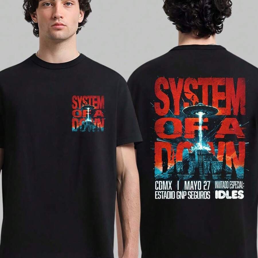 System Of A Down Mexico Tour CDMX 2026 At Estadio GNP Seguros On May 27 ...