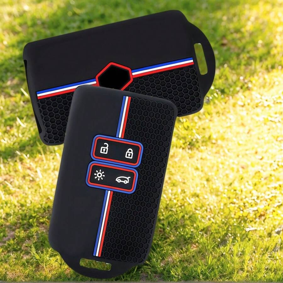 Silicone Car Key Cover For Renault Captur Megane Talisman Espace Clio ...