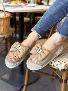 Ciabatte da donna stile bohémien con platform per vacanze estive ...