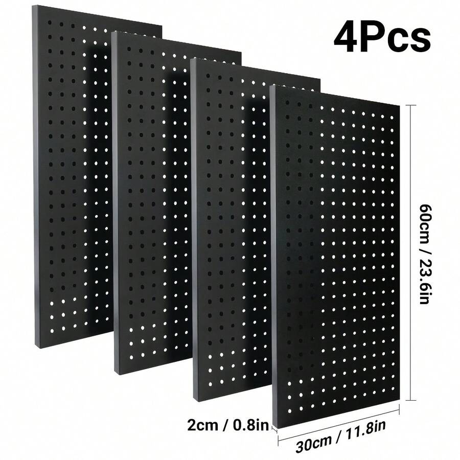 2/4pcs Ultrawall Metal Pegboard Wall Panels Peg Boards For Garage Tool ...