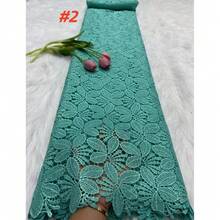 2026m High-End African Lace Cord, Water-Soluble Lace Fabric, Nigerian ...
