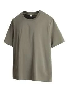 5 Peças Camiseta de Manga Curta Plus Size Primavera/Verão/Outono Cor ...
