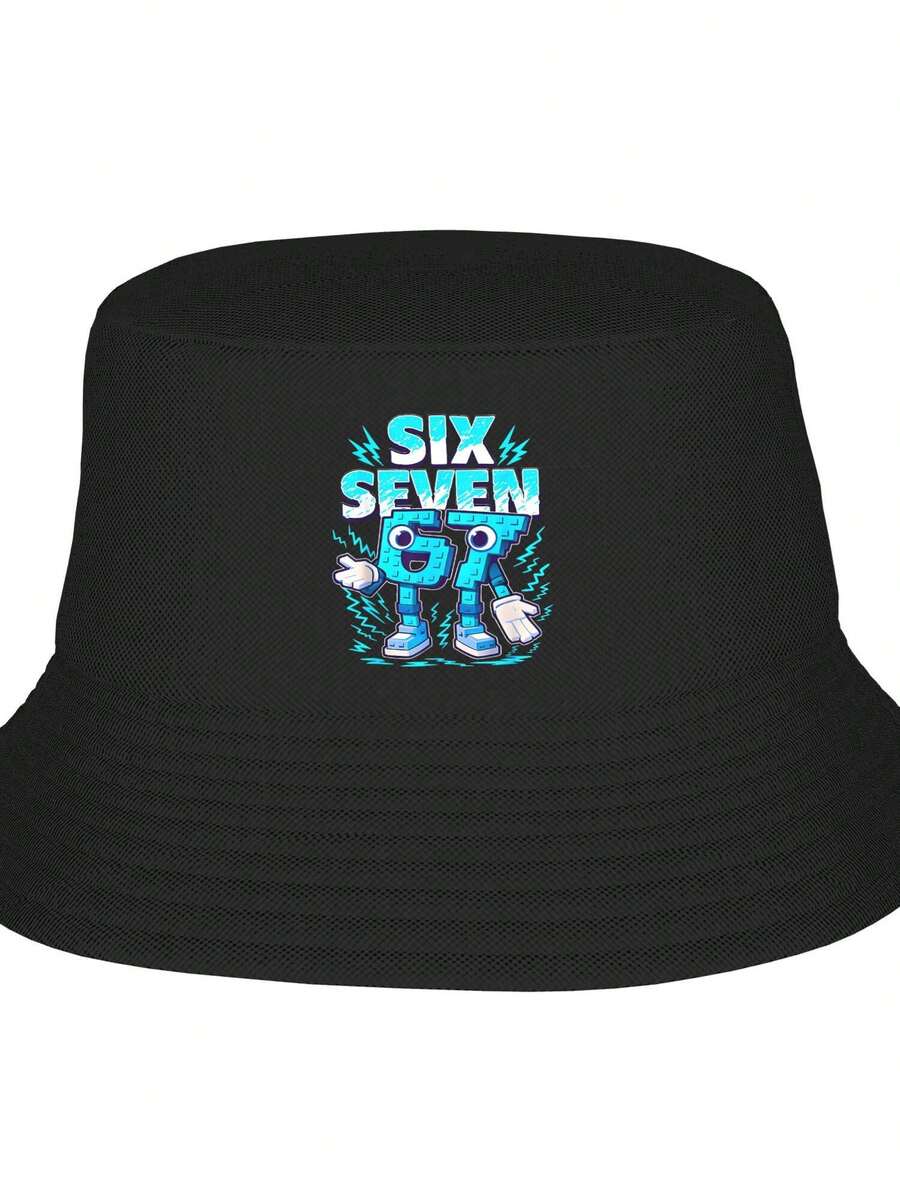 Steal A Brainrot Six Seven Vintage Fishing Lure Bucket Hat: Fisherman ...