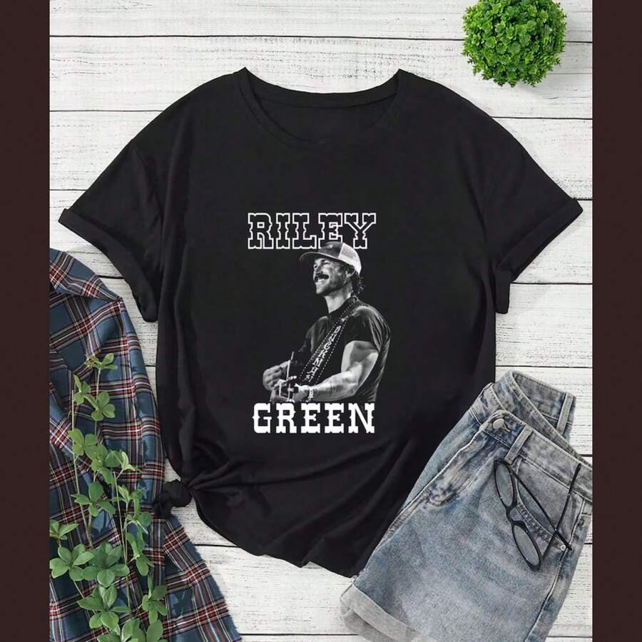 Graphic Riley Green Shirt, Riley Green Tour 2026 Shirt, Riley Green Tee ...