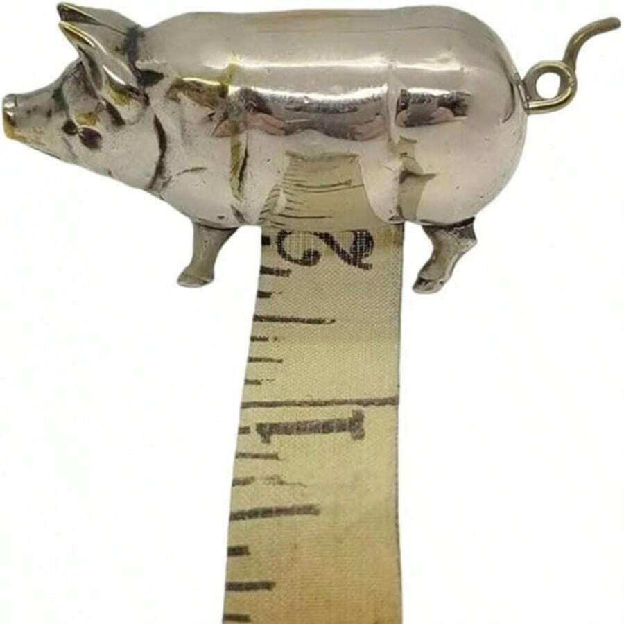 Antique Pig Mini Tape Measure | SHEIN USA