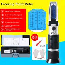 EAFC 4 In 1 Auto Antifreeze Refractometer Battery Tester Engine Fluid ...