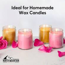 9 Ounce Clear Glass Straight Sided Mason Canning Jars - With 70mm White ...