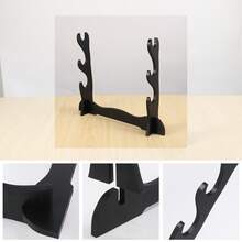3Tier Samurai Sword Katana Holder Stand Bracket Rack Display Black ...