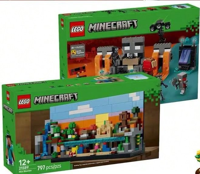 LEGO Minecraft Série 21589 Micro Biomas | SHEIN Brasil