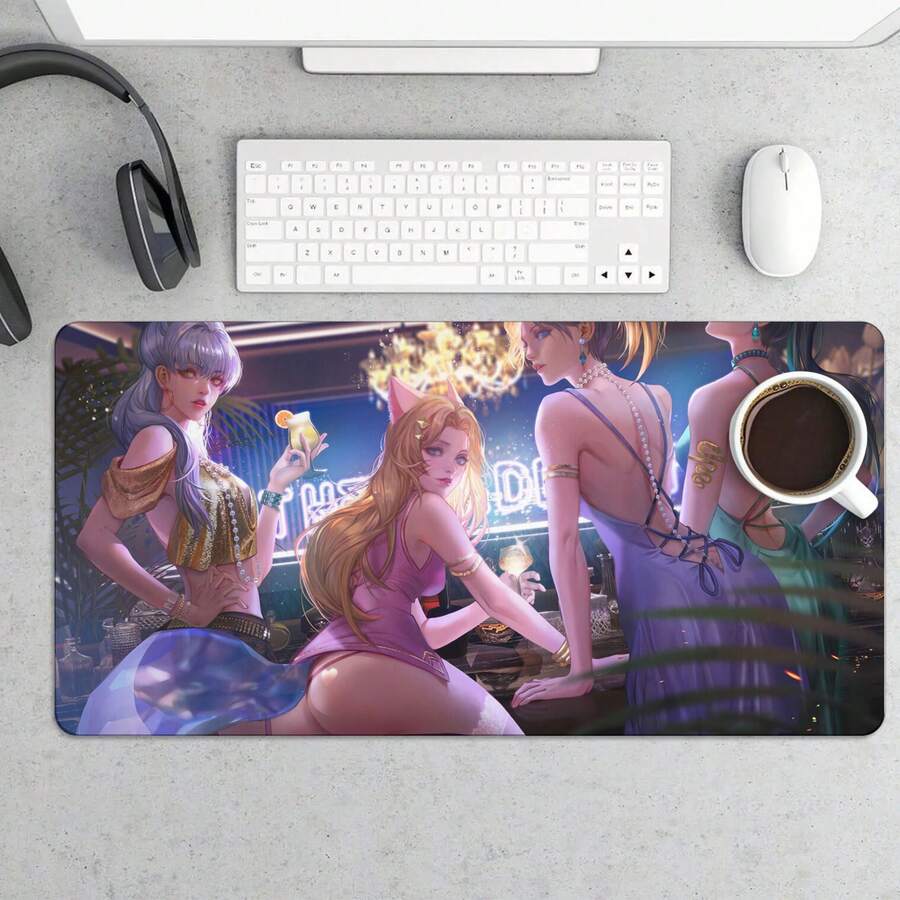 Lol (114) Large Gaming Mouse Pad With Superior Micro-Weave Cloth ...