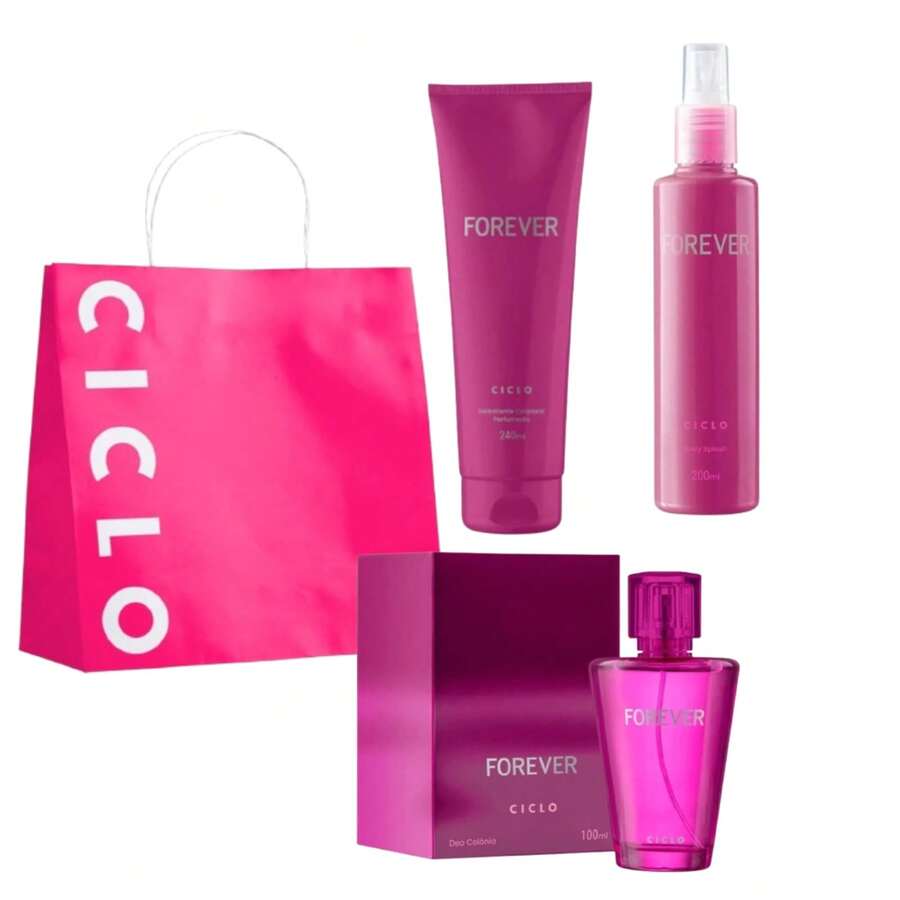 Presente Ciclo Forever Perfume, Body e Hidratante | SHEIN Brasil