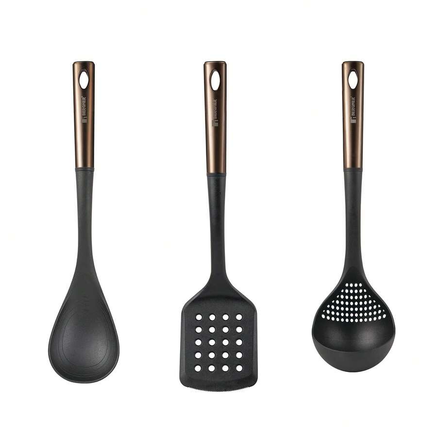 Bergner Copper Set de 3 Utensilios de cocina: Espátula ranurada ...