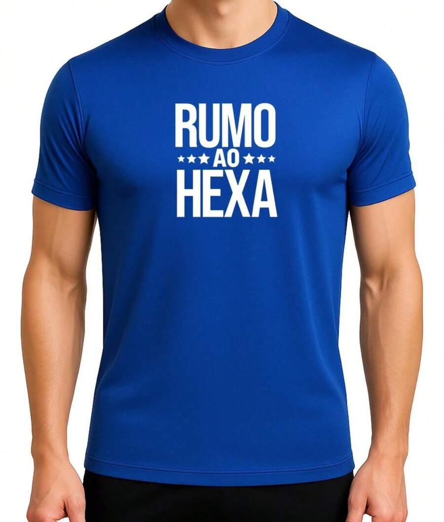Camiseta Brasil Rumo Ao Hexa Copa Do Mundo 2026 | SHEIN Brasil