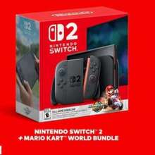 Nintendo Switch 2 Console And Mario Kart World Bundle | Mode en ligne ...