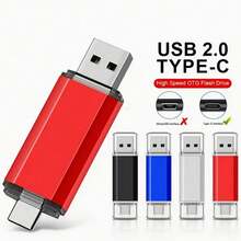 USB C Flash Drive 256GB 512GB 1TB 2TB Dual C-Type Thumb Drive C-Type 2 ...