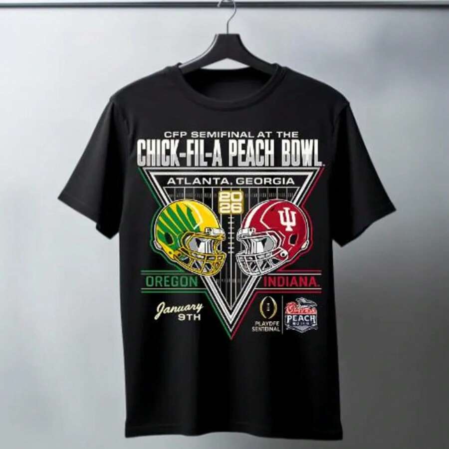 CFP Semifinal Chicks-Fils-As Peach Bowl 2026 PNG, Indiana Football CFP ...