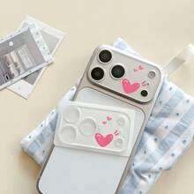Heart-Shaped Tempered Glass Camera Lens Protector Film Compatible With ...