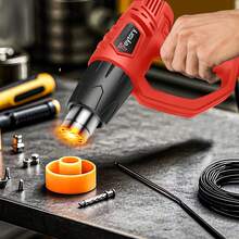 7Sevenjokers 2000W Professional Dual-Temperature Heat Gun Compact ...