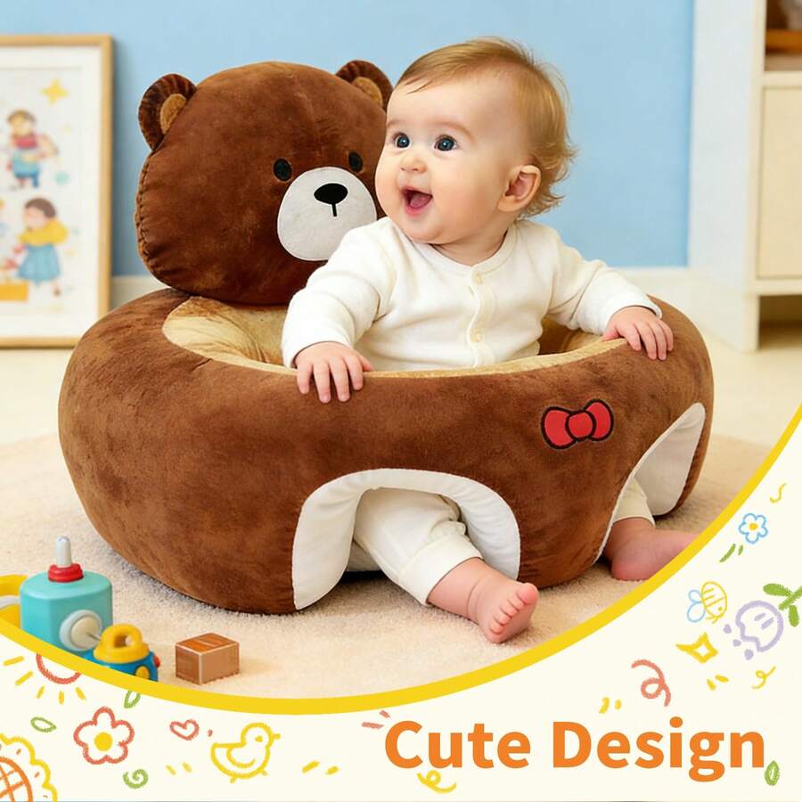 Toddler Seat |Toddler Sofa Chair | Infant Floor Seat With Back Support ...