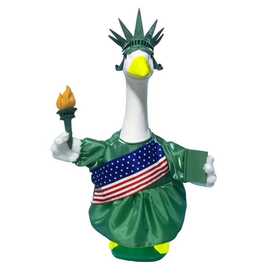 Independence Day Porch Goose Outfits, Statue Of Liberty Costumes ...