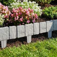 50pcs Garden Edging, Decorative Border Set For Flower Beds, Lawns ...