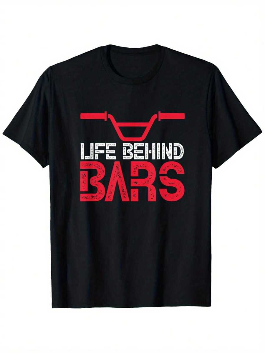 Life Behind Bars BMX Bike Bicycle Biking Cycling T-Shirt For Men Women ...