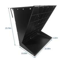 Huisuilinss Wall Mount Hay Feeder,Large Metal Wall Mount Hay Rack,2 In ...
