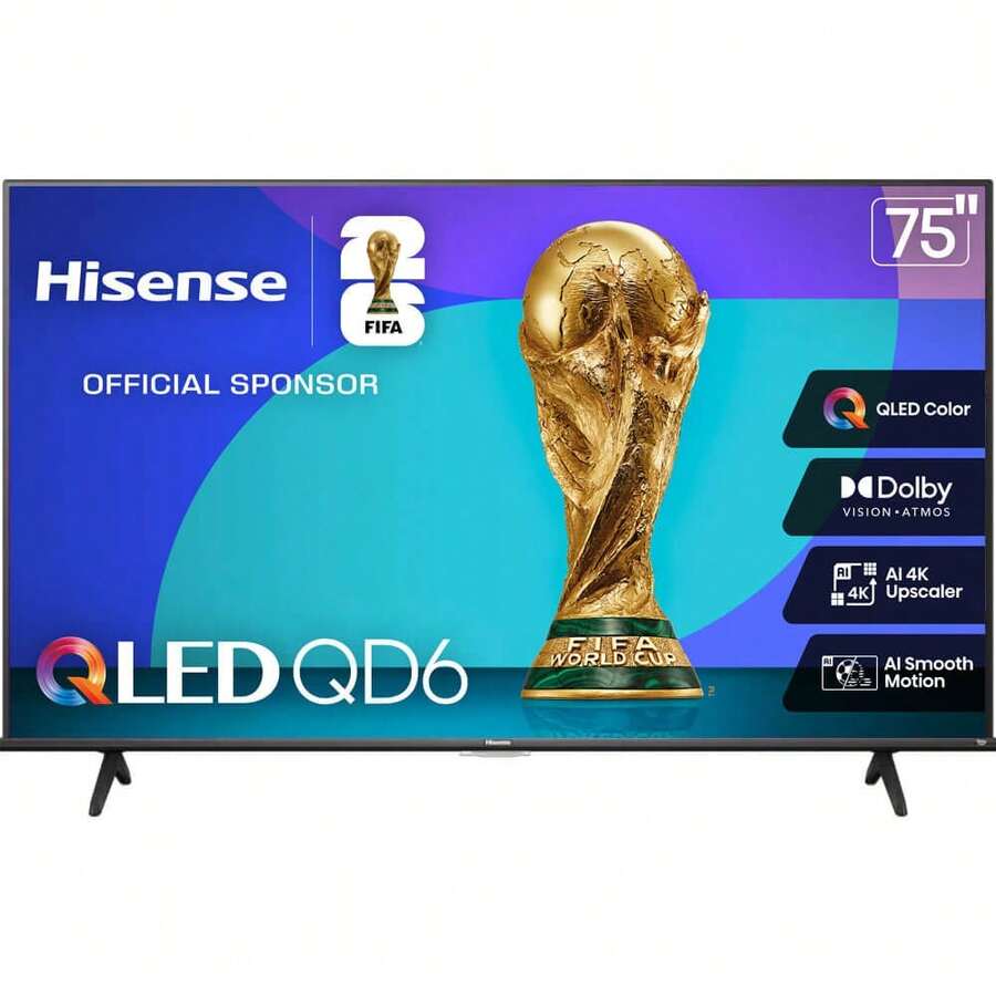 Hisense 75QD65QF 75 Inch Class QD6 Series 4K QLED Smart Fire TV | SHEIN USA