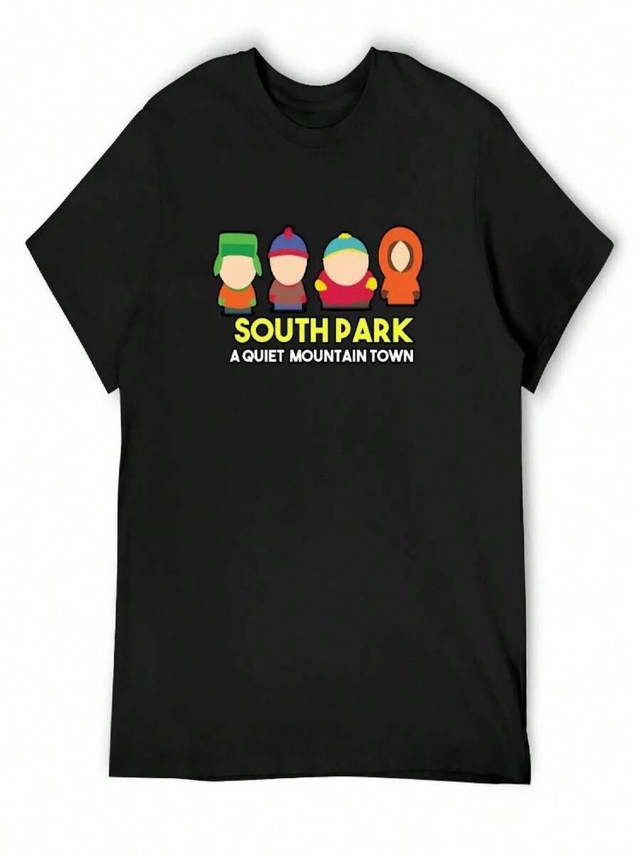 South Park Boys T-Shirt Street Wear Anime Shirt Anime T-Shirt ...