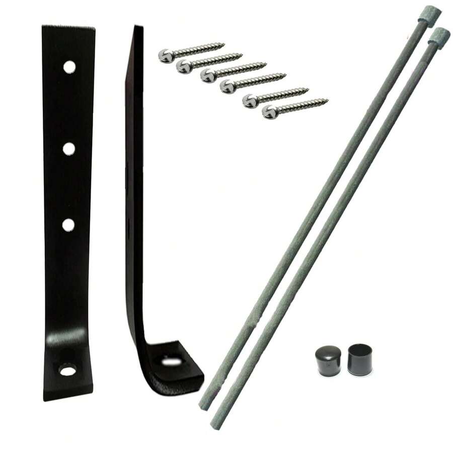 Shed, Gazebo, Pergola Security Anchor Brackets SCREW FIX/SOFT GROUND ...
