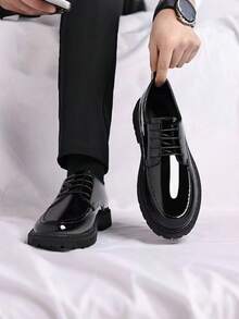 2026 Spring New Men's Business Casual Shoes, Invisible Height ...
