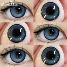 Eyeshare 1 Pair Color For Eyes Blue Lenses Gray Pupils Lens Brown Eye ...