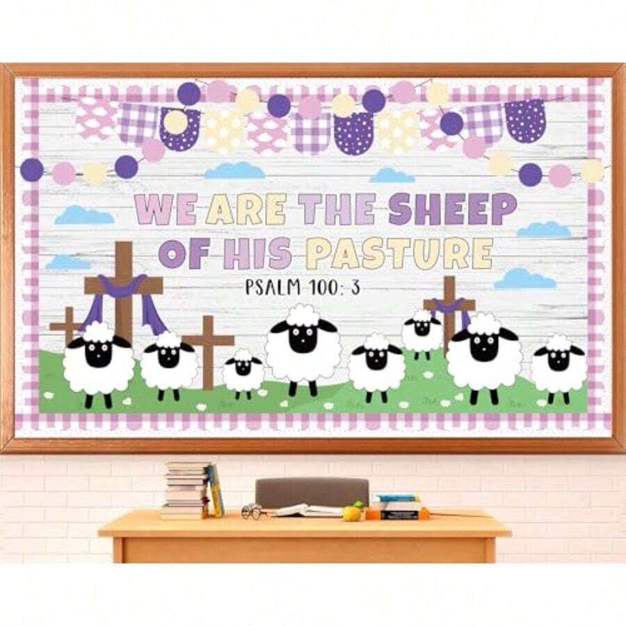 Easter Bulletin Board Decorations Christian Religious Classroom ...