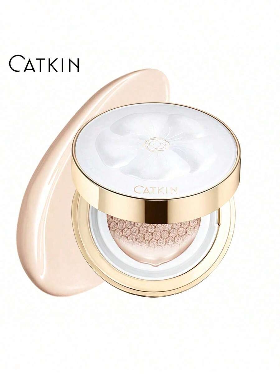 CATKIN Flawless Glow Cushion Foundation, Natural Beige, Suitable For ...