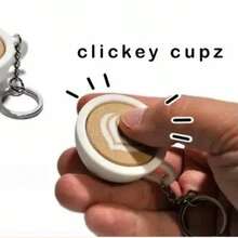 1/3pcs Cappuccino Coffee Cup Clicker, Used To Relieve Anxiety And ...