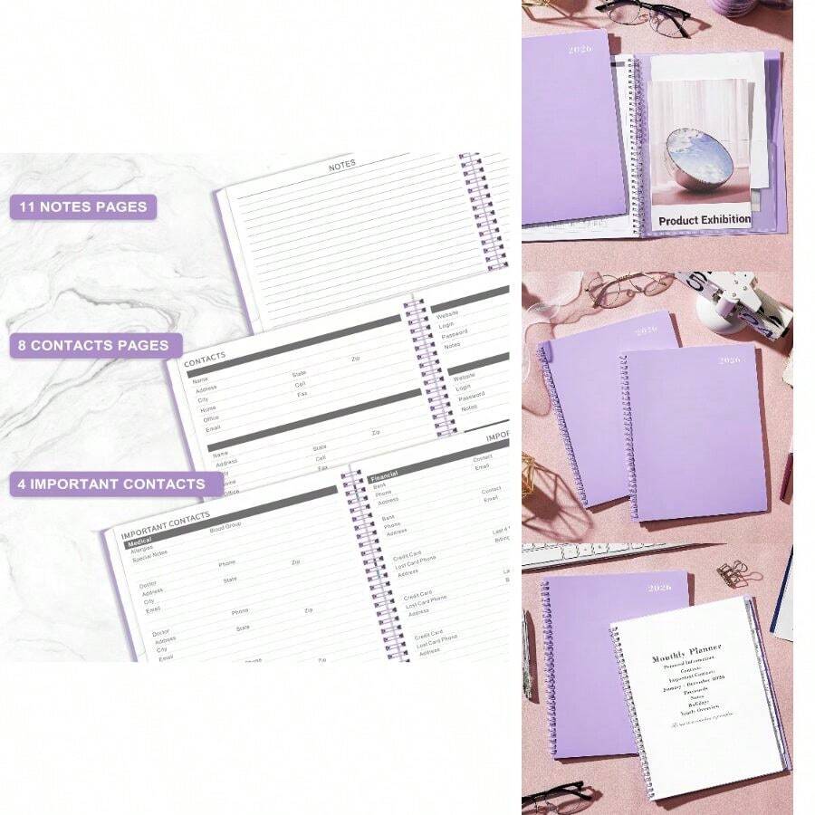 2026 Monthly Planner - 2026 Planner, 2026 Monthly Calendar, JAN 2026 ...