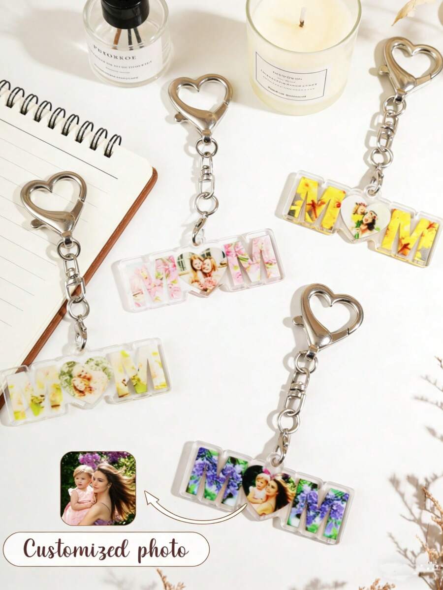 Mother's Day Special Gift: A Customized Keychain For Grandma, Decorated ...