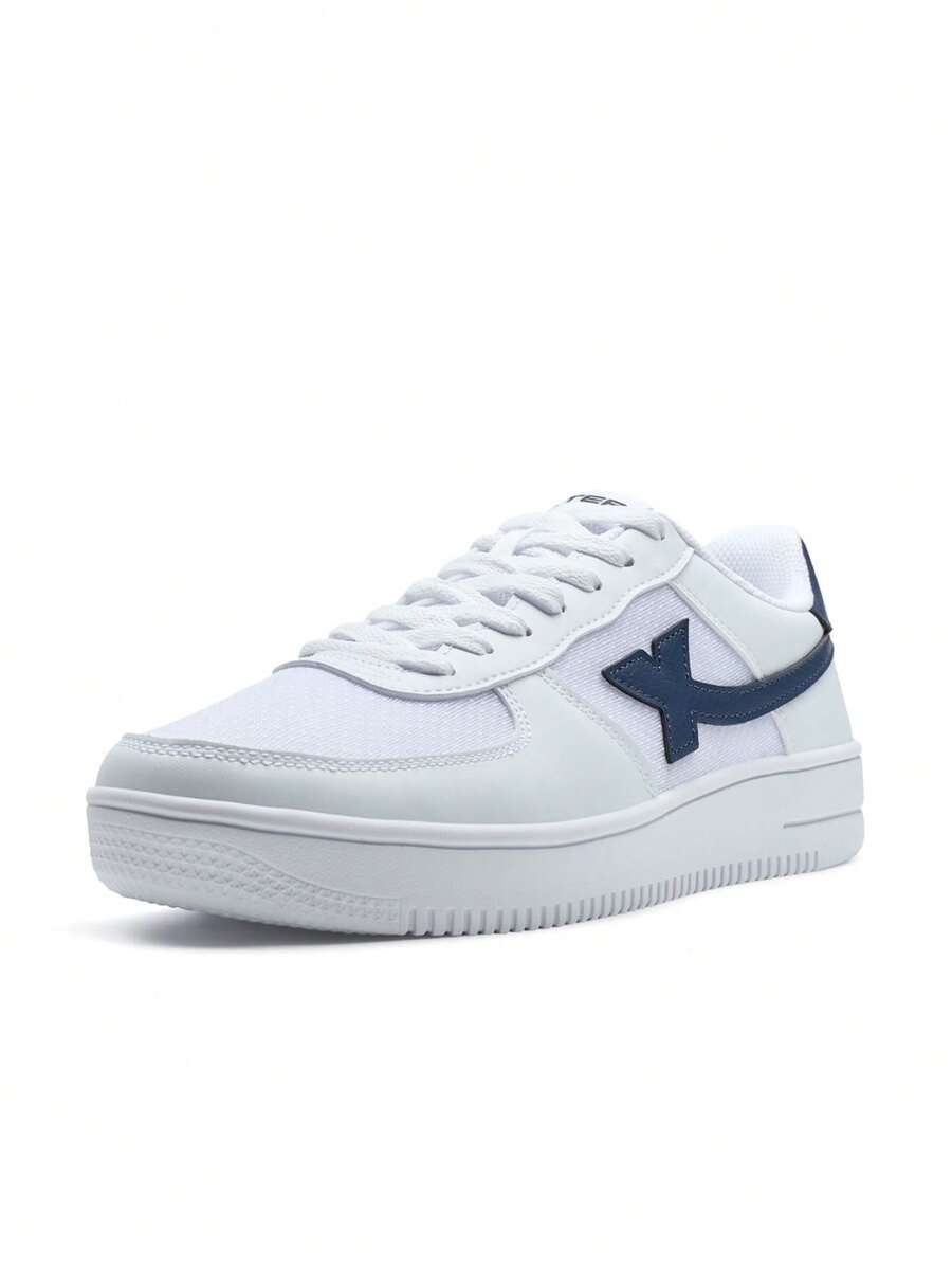 Tênis de Corrida Branco/Azul Marinho Novo da XTEP | SHEIN Brasil