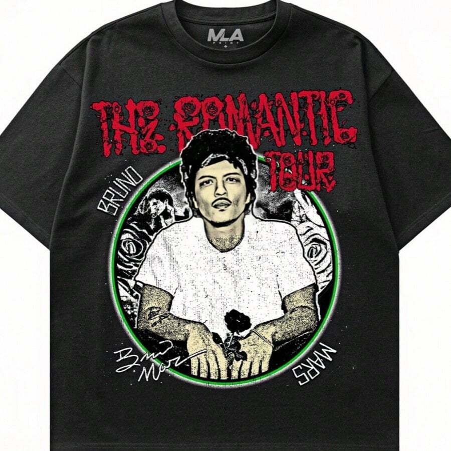 Bruno Mars - The Romantic Tour Merch | SHEIN TH