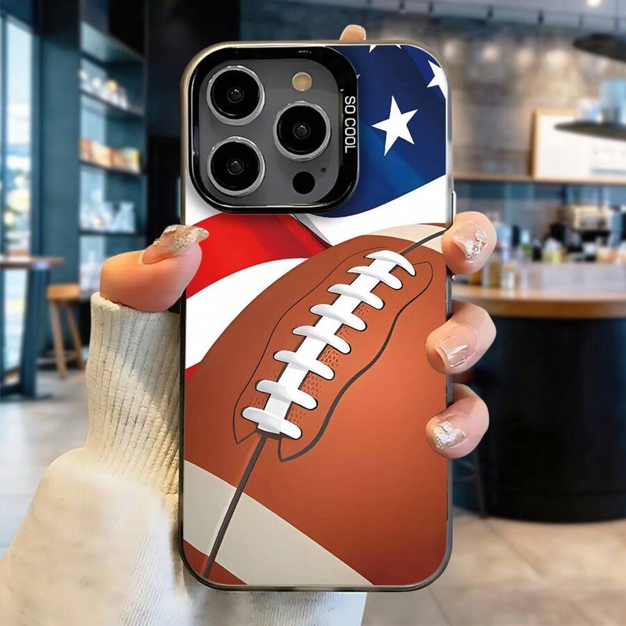 High-End Niche Luxury American Football Flag Print Fashionable ...