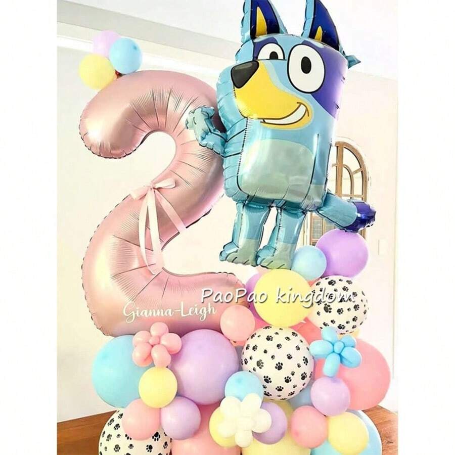 Conjunto de Coluna de Balões de Aniversário, Torre de Balões Número ...