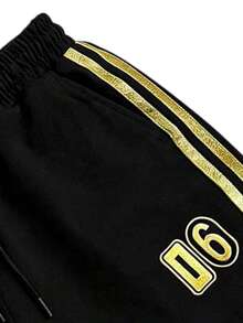 1 Peça Shorts Esportivos Casuais de Verão para Mulheres, Com Cordão na ...