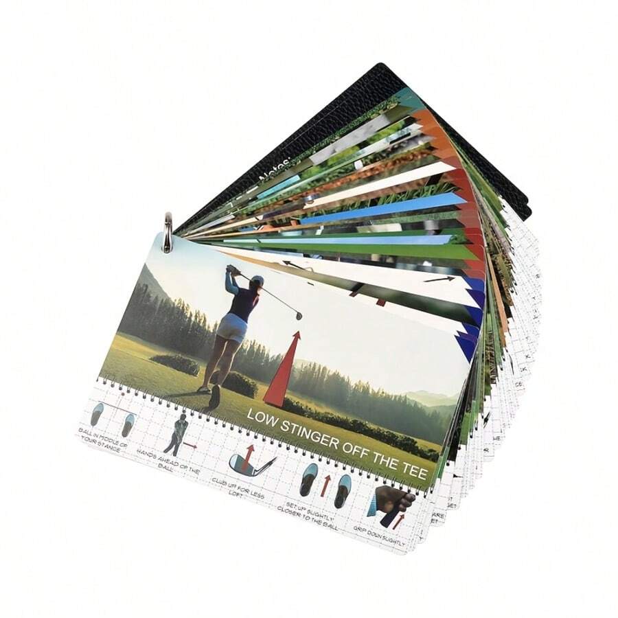 Golf Reference Cards - Essential Golf Rules & Tips, Durable, Compact ...