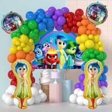 Themed Birthday Balloon Set, Children's Party Decorations, Cartoon Foil ...