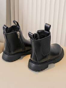 Tibanyu Children's Chelsea Boots, Boys & Girls Short Ankle Boots With ...
