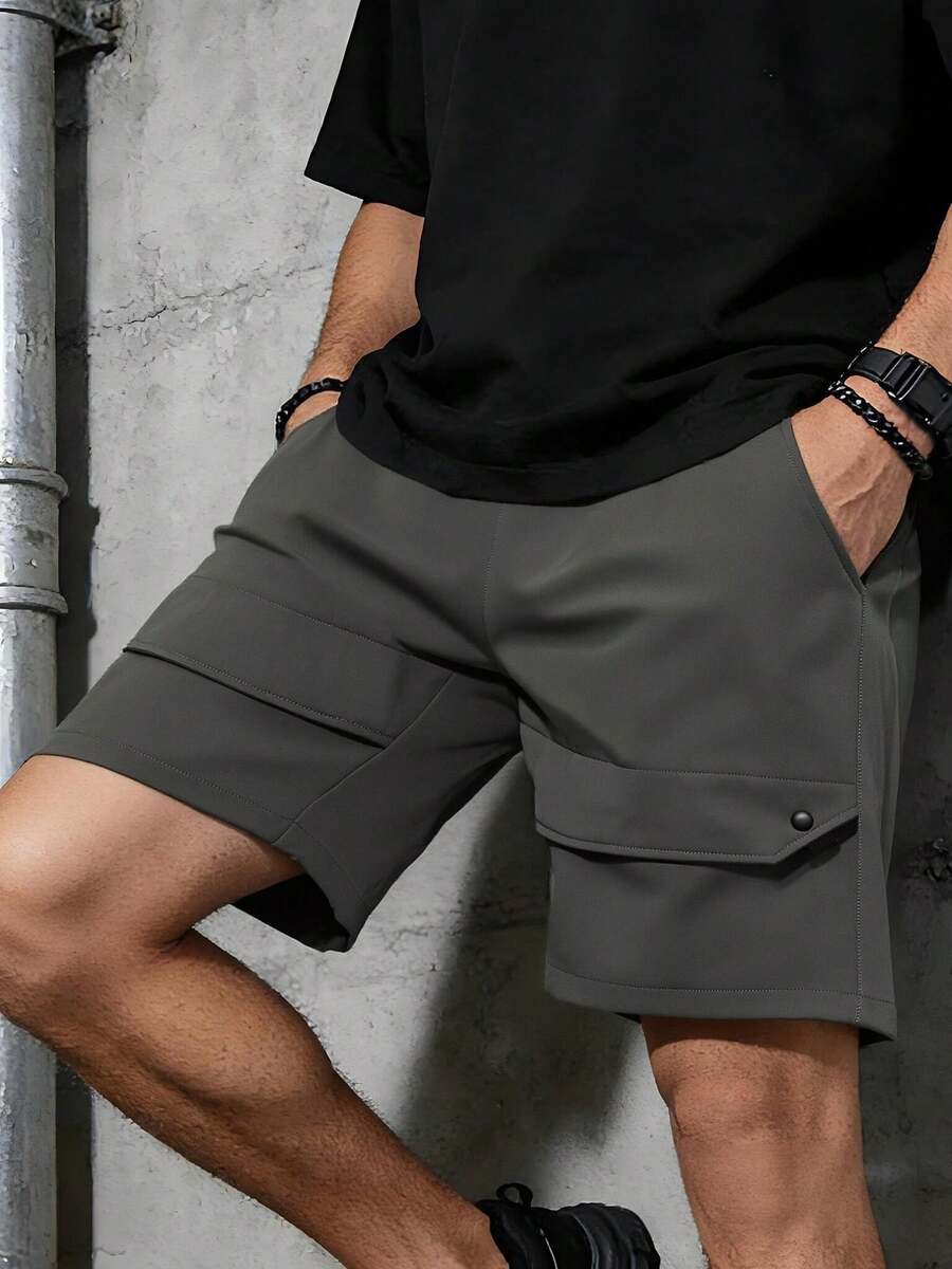 Men's Cargo Shorts, Lightweight Loose Fit CasualBermuda Shorts ...