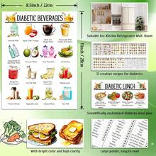 1 Set Of 13 Diabetic-Friendly Food List And Meal Plan, Diabetes Diet ...